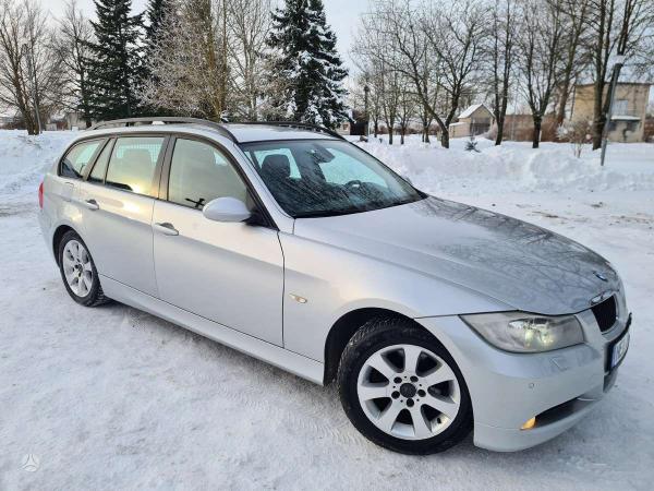 Pelēks BMW 320 2007 Klaipėda, ar dzinēja tilpumu 2.00 L un nobraukumu 345 tūkst. km par 2950 €, foto 6 vietnē AUTOMOTO.COM.LV