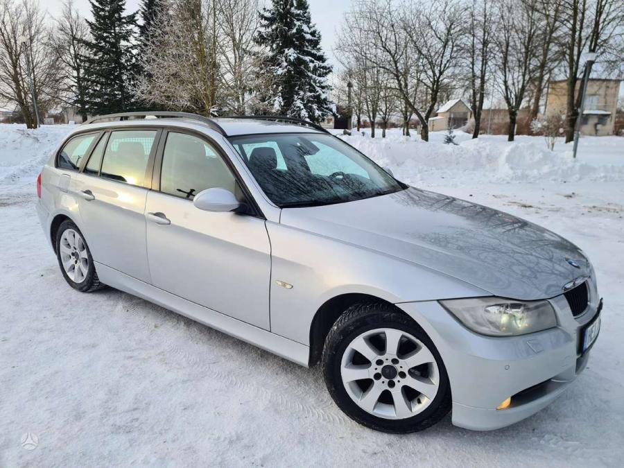 Pelēks BMW 320 2007 Klaipėda, ar dzinēja tilpumu 2.00 L un nobraukumu 345 tūkst. km par 2950 €, foto 6 vietnē AUTOMOTO.COM.LV