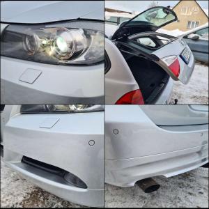 Pelēks BMW 320 2007 Klaipėda, ar dzinēja tilpumu 2.00 L un nobraukumu 345 tūkst. km par 2950 €, foto 25 vietnē AUTOMOTO.COM.LV