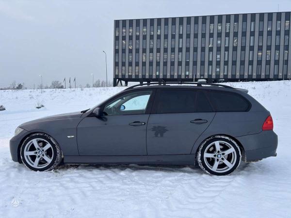 Pelēks BMW 320 2007 Viļņa, ar dzinēja tilpumu 2.00 L un nobraukumu 325 tūkst. km par 4300 €, foto 4 vietnē AUTOMOTO.COM.LV