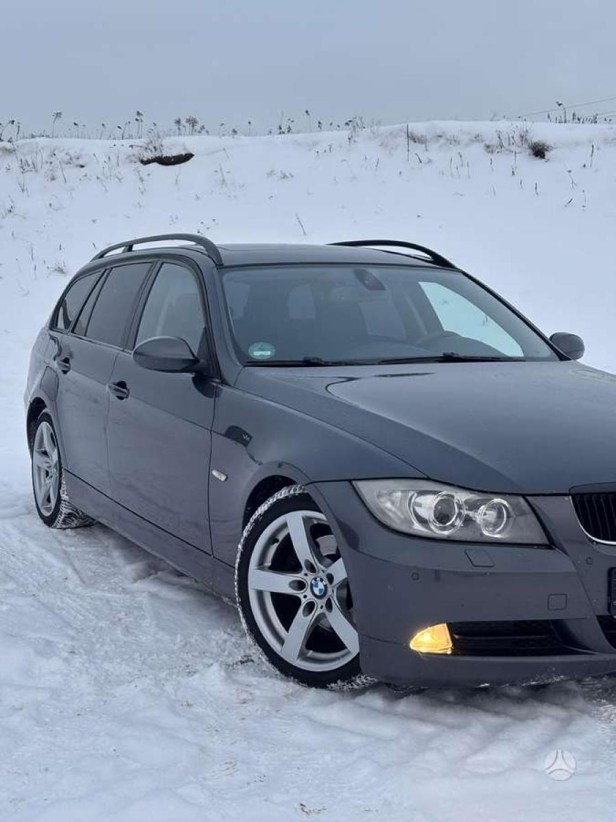Pelēks BMW 320 2007 Viļņa, ar dzinēja tilpumu 2.00 L un nobraukumu 325 tūkst. km par 4300 €, foto 8 vietnē AUTOMOTO.COM.LV