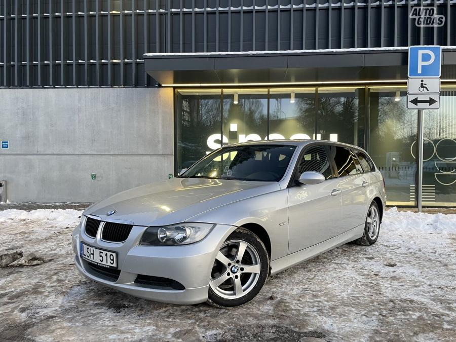 Grey BMW 320 2007 in Alytus, with an engine capacity of 2.00 L and mileage of 400 thousand km for 3200 €, photo 1 on AUTOMOTO.COM.LV