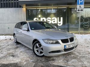 Grey BMW 320 2007 in Alytus, with an engine capacity of 2.00 L and mileage of 400 thousand km for 3200 €, photo 2 on AUTOMOTO.COM.LV