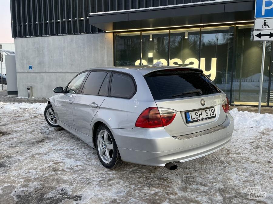 Grey BMW 320 2007 in Alytus, with an engine capacity of 2.00 L and mileage of 400 thousand km for 3200 €, photo 9 on AUTOMOTO.COM.LV