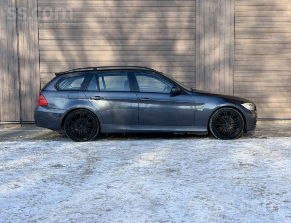 Grey BMW 320 2007 in Jelgava, with an engine capacity of 2.00 L and mileage of 343 thousand km for 4250 €, photo 4 on AUTOMOTO.COM.LV