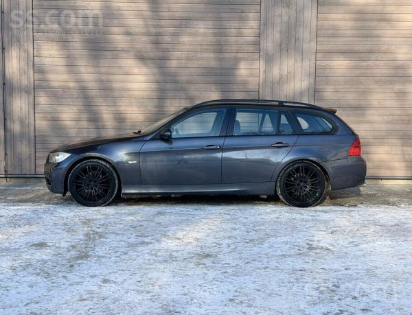 Grey BMW 320 2007 in Jelgava, with an engine capacity of 2.00 L and mileage of 343 thousand km for 4250 €, photo 5 on AUTOMOTO.COM.LV
