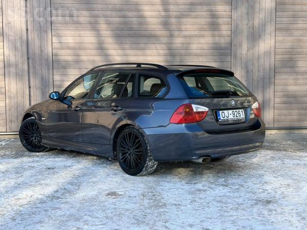 Grey BMW 320 2007 in Jelgava, with an engine capacity of 2.00 L and mileage of 343 thousand km for 4250 €, photo 8 on AUTOMOTO.COM.LV