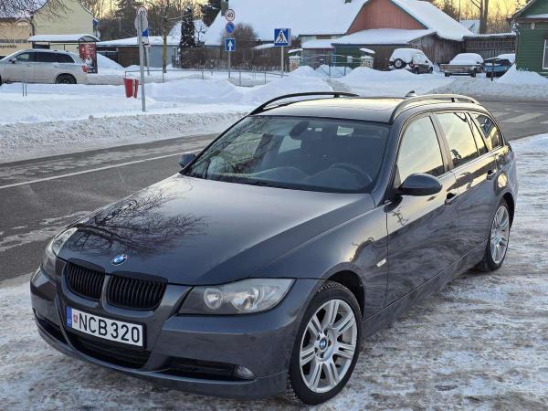 Pelēks BMW 320 2007 Ukmergė, ar dzinēja tilpumu 2.00 L un nobraukumu 327 tūkst. km par 2900 €, foto 1 vietnē AUTOMOTO.COM.LV