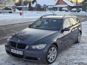 Grey BMW 320 2007 in Ukmerge, with an engine capacity of 2.00 L and mileage of 327 thousand km for 2900 €, photo  on AUTOMOTO.COM.LV