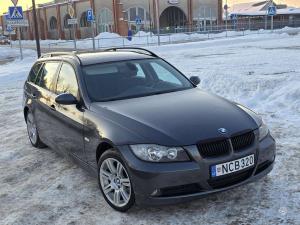 Grey BMW 320 2007 in Ukmerge, with an engine capacity of 2.00 L and mileage of 327 thousand km for 2900 €, photo 2 on AUTOMOTO.COM.LV