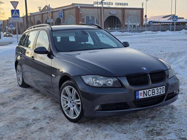 Pelēks BMW 320 2007 Ukmergė, ar dzinēja tilpumu 2.00 L un nobraukumu 327 tūkst. km par 2900 €, foto 5 vietnē AUTOMOTO.COM.LV