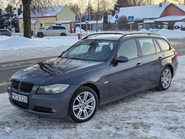 Pelēks BMW 320 2007 Ukmergė, ar dzinēja tilpumu 2.00 L un nobraukumu 327 tūkst. km par 2900 €, foto 6 vietnē AUTOMOTO.COM.LV