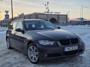 Grey BMW 320 2007 in Ukmerge, with an engine capacity of 2.00 L and mileage of 327 thousand km for 2900 €, photo 15 on AUTOMOTO.COM.LV