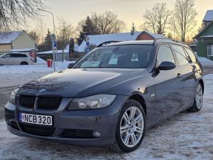 Grey BMW 320 2007 in Ukmerge, with an engine capacity of 2.00 L and mileage of 327 thousand km for 2900 €, photo 16 on AUTOMOTO.COM.LV