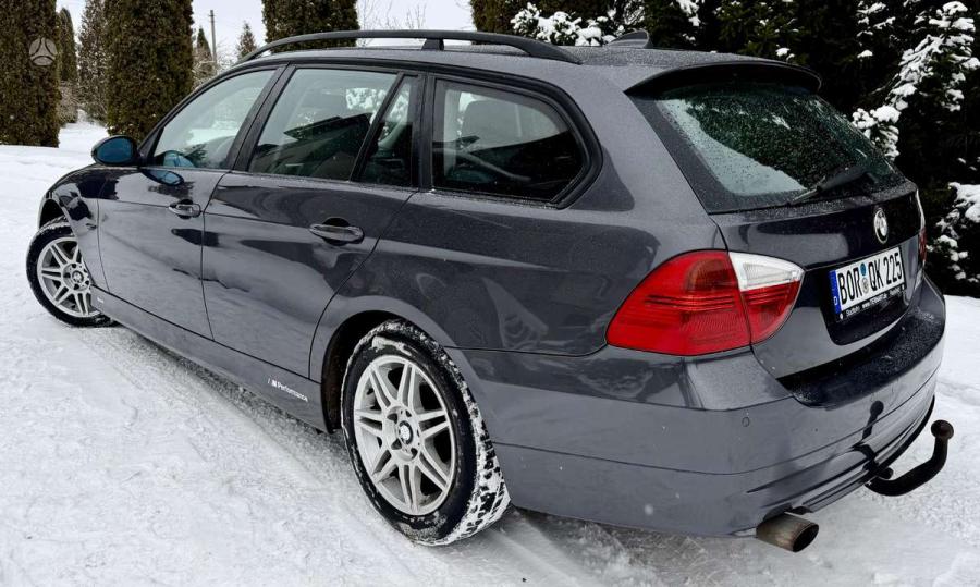 Pelēks BMW 320 2007 Kauņa, ar dzinēja tilpumu 0.00 L un nobraukumu 308 tūkst. km par 3350 €, foto 2 vietnē AUTOMOTO.COM.LV