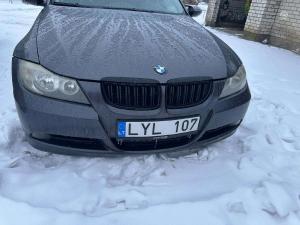 Pelēks BMW 320 2007 Marijampole, ar dzinēja tilpumu 2.00 L un nobraukumu 397 tūkst. km par 2900 €, foto 2 vietnē AUTOMOTO.COM.LV