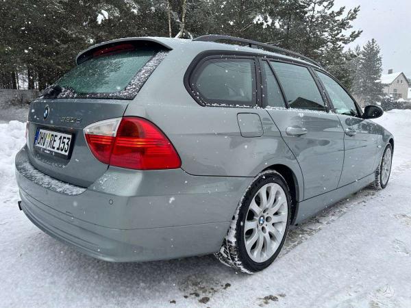 Grey BMW 320 2007 in Vilnius, with an engine capacity of 2.00 L and mileage of 345 thousand km for 3999 €, photo 4 on AUTOMOTO.COM.LV