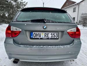 Grey BMW 320 2007 in Vilnius, with an engine capacity of 2.00 L and mileage of 345 thousand km for 3999 €, photo 6 on AUTOMOTO.COM.LV