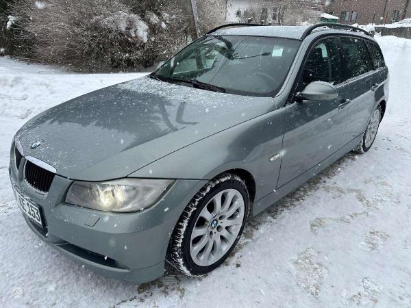 Grey BMW 320 2007 in Vilnius, with an engine capacity of 2.00 L and mileage of 345 thousand km for 3999 €, photo 10 on AUTOMOTO.COM.LV