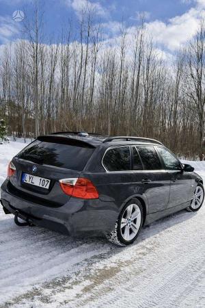 Grey BMW 320 2007 in Vilnius, with an engine capacity of 2.00 L and mileage of 391 thousand km for 2900 €, photo 5 on AUTOMOTO.COM.LV