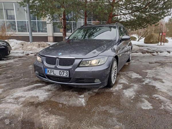 Pelēks BMW 320 2007 Viļņa, ar dzinēja tilpumu 2.00 L un nobraukumu 412 tūkst. km par 2700 €, foto 2 vietnē AUTOMOTO.COM.LV