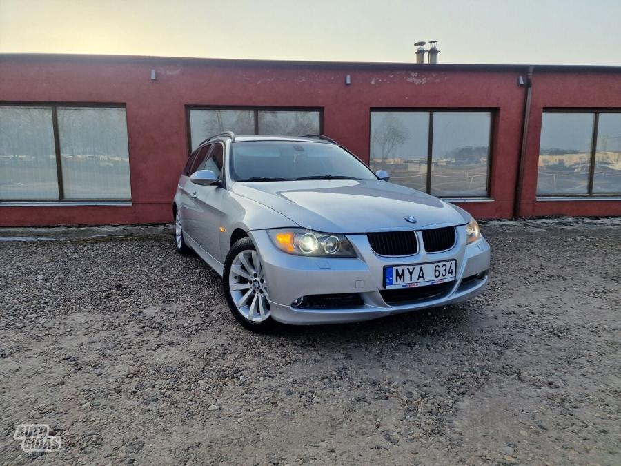 Pelēks BMW 320 2007 Kauņa, ar dzinēja tilpumu 2.00 L un nobraukumu 314 tūkst. km par 2950 €, foto 1 vietnē AUTOMOTO.COM.LV