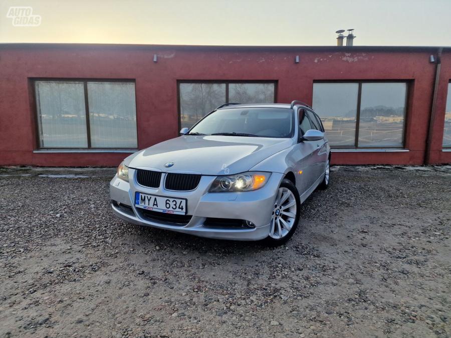 Pelēks BMW 320 2007 Kauņa, ar dzinēja tilpumu 2.00 L un nobraukumu 314 tūkst. km par 2950 €, foto 2 vietnē AUTOMOTO.COM.LV