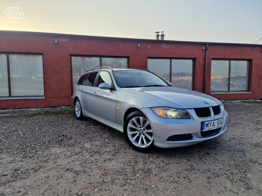 Pelēks BMW 320 2007 Kauņa, ar dzinēja tilpumu 2.00 L un nobraukumu 314 tūkst. km par 2950 €, foto 6 vietnē AUTOMOTO.COM.LV
