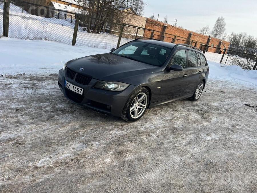 Grey BMW 320 2007 in Riga, with an engine capacity of 2.00 L and mileage of 385 thousand km for 2500 €, photo 3 on AUTOMOTO.COM.LV