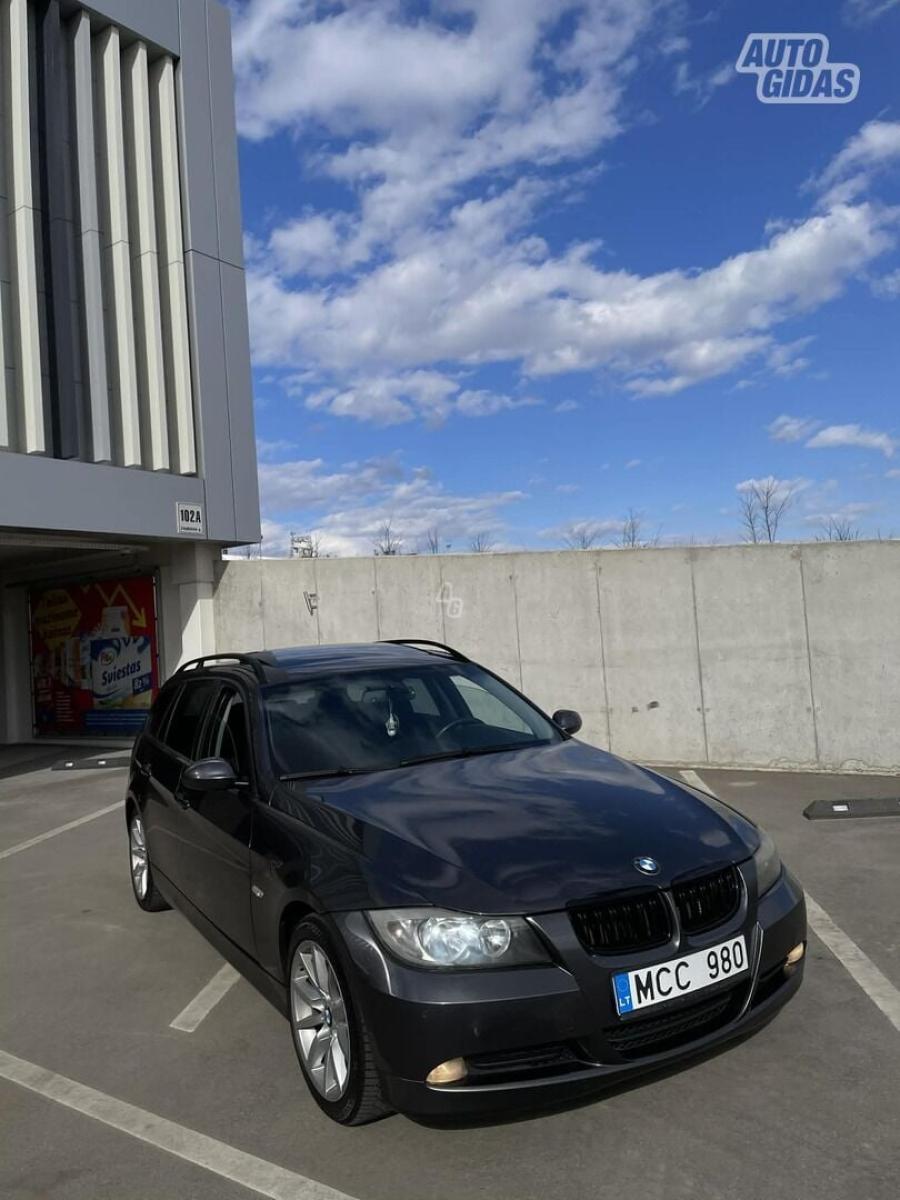Grey BMW 320 2007 in Vilnius, with an engine capacity of 2.00 L and mileage of 400 thousand km for 2700 €, photo 1 on AUTOMOTO.COM.LV