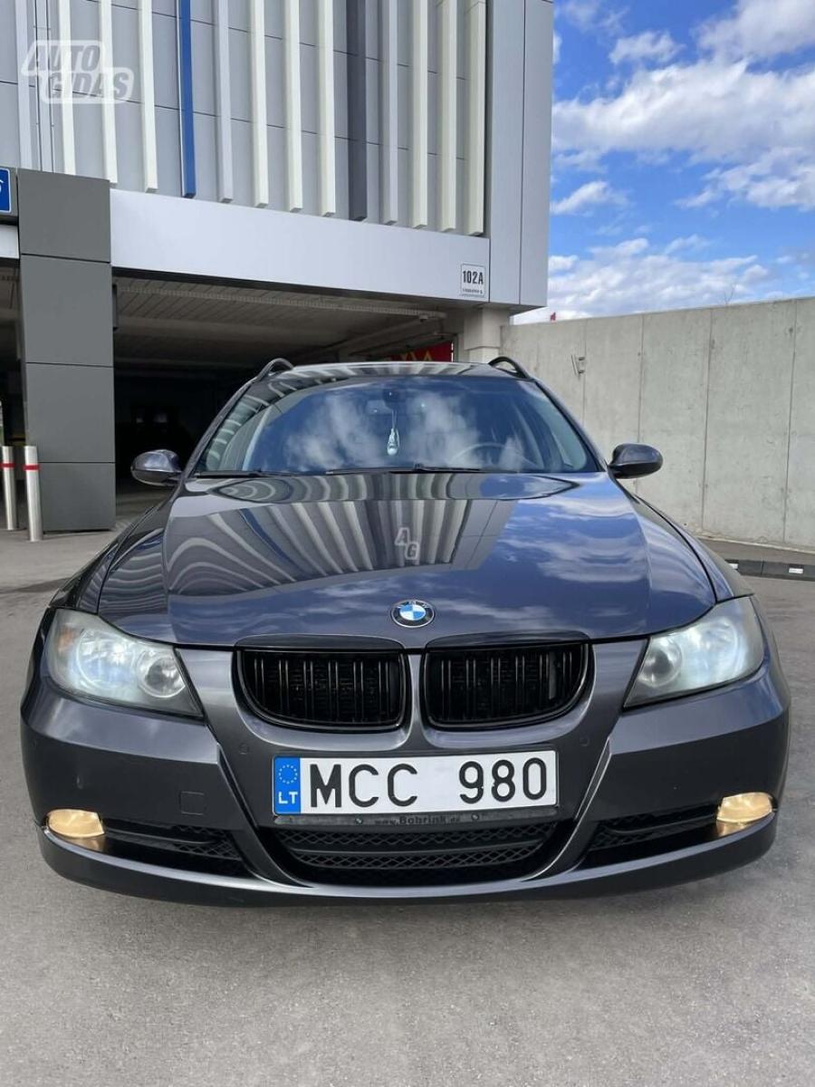 Grey BMW 320 2007 in Vilnius, with an engine capacity of 2.00 L and mileage of 400 thousand km for 2700 €, photo 8 on AUTOMOTO.COM.LV