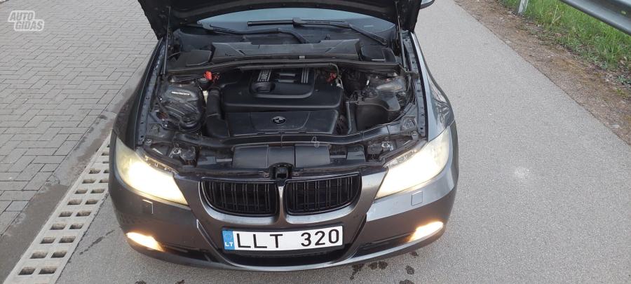 Pelēks BMW 320 2007 Alīta, ar dzinēja tilpumu 2.00 L un nobraukumu 304 tūkst. km par 2950 €, foto 9 vietnē AUTOMOTO.COM.LV