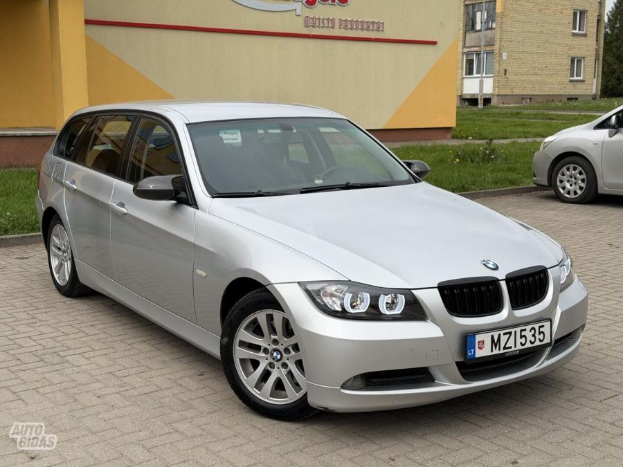 Pelēks BMW 320 2007 Kaišiadorys, ar dzinēja tilpumu 2.00 L un nobraukumu 341 tūkst. km par 2100 €, foto 4 vietnē AUTOMOTO.COM.LV