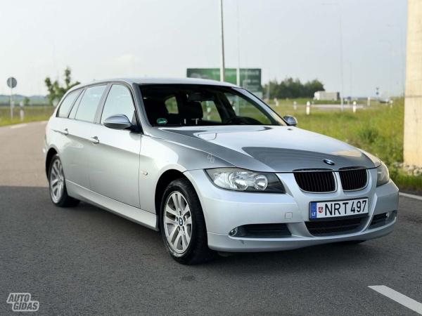 Grey BMW 320 2007 in Kaunas, with an engine capacity of 2.00 L and mileage of 344 thousand km for 3150 €, photo 3 on AUTOMOTO.COM.LV
