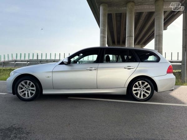 Grey BMW 320 2007 in Kaunas, with an engine capacity of 2.00 L and mileage of 344 thousand km for 3150 €, photo 8 on AUTOMOTO.COM.LV