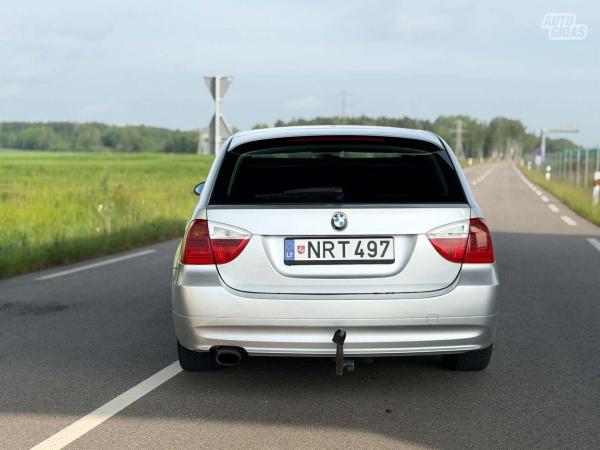 Grey BMW 320 2007 in Kaunas, with an engine capacity of 2.00 L and mileage of 344 thousand km for 3150 €, photo 10 on AUTOMOTO.COM.LV