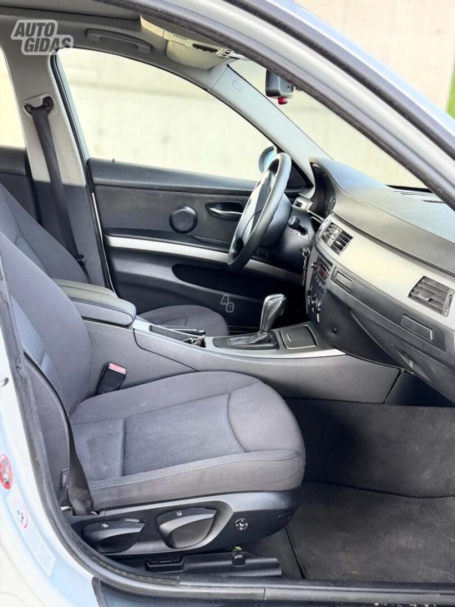 Grey BMW 320 2007 in Kaunas, with an engine capacity of 2.00 L and mileage of 344 thousand km for 3150 €, photo 21 on AUTOMOTO.COM.LV