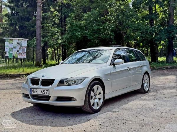 Pelēks BMW 320 2007 Kauņa, ar dzinēja tilpumu 2.00 L un nobraukumu 344 tūkst. km par 2350 €, foto 1 vietnē AUTOMOTO.COM.LV