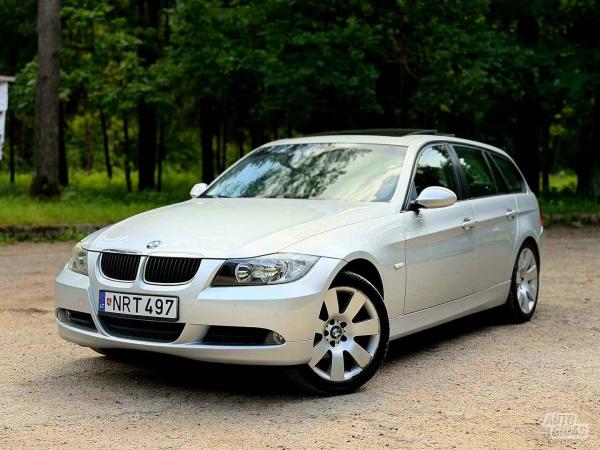 Pelēks BMW 320 2007 Kauņa, ar dzinēja tilpumu 2.00 L un nobraukumu 344 tūkst. km par 2350 €, foto 5 vietnē AUTOMOTO.COM.LV