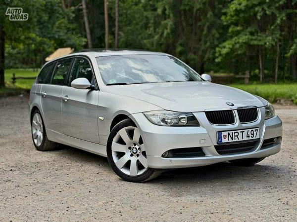 Pelēks BMW 320 2007 Kauņa, ar dzinēja tilpumu 2.00 L un nobraukumu 344 tūkst. km par 2350 €, foto 7 vietnē AUTOMOTO.COM.LV
