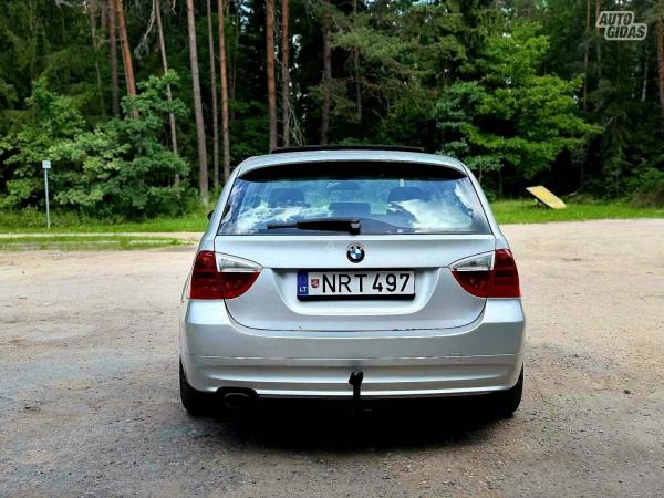 Pelēks BMW 320 2007 Kauņa, ar dzinēja tilpumu 2.00 L un nobraukumu 344 tūkst. km par 2350 €, foto 10 vietnē AUTOMOTO.COM.LV