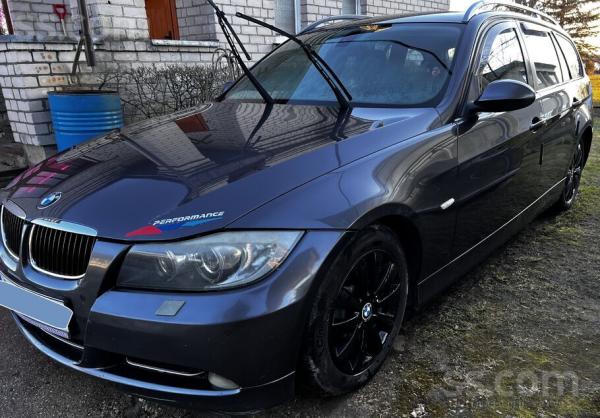 Pelēks BMW 320 2007 Jēkabpils, ar dzinēja tilpumu 2.00 L un nobraukumu 315 tūkst. km par 2100 €, foto 5 vietnē AUTOMOTO.COM.LV