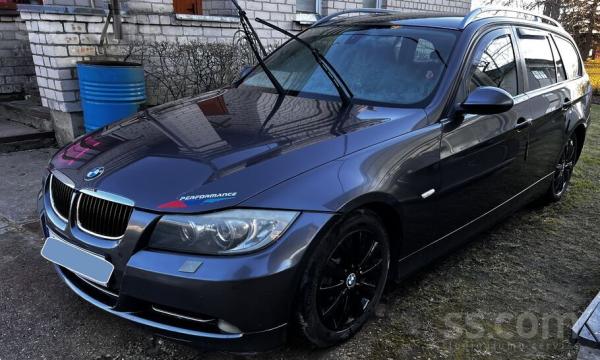 Pelēks BMW 320 2007 Jēkabpils, ar dzinēja tilpumu 2.00 L un nobraukumu 315 tūkst. km par 2100 €, foto 6 vietnē AUTOMOTO.COM.LV