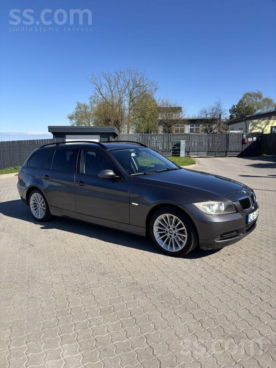 Pelēks BMW 320 2007 Liepāja, ar dzinēja tilpumu 2.00 L un nobraukumu 347 tūkst. km par 2850 €, foto 1 vietnē AUTOMOTO.COM.LV