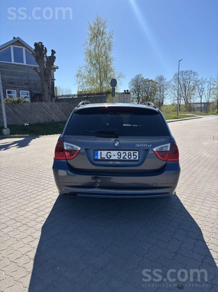 Pelēks BMW 320 2007 Liepāja, ar dzinēja tilpumu 2.00 L un nobraukumu 347 tūkst. km par 2850 €, foto 6 vietnē AUTOMOTO.COM.LV