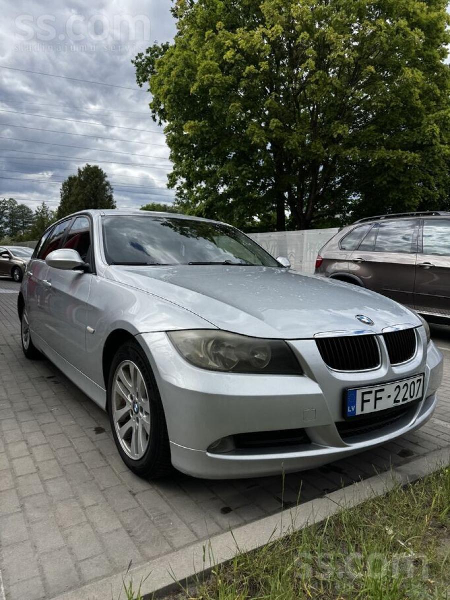 Pelēks BMW 320 2007 Rīga, ar dzinēja tilpumu 2.00 L un nobraukumu 313 tūkst. km par 3200 €, foto 3 vietnē AUTOMOTO.COM.LV