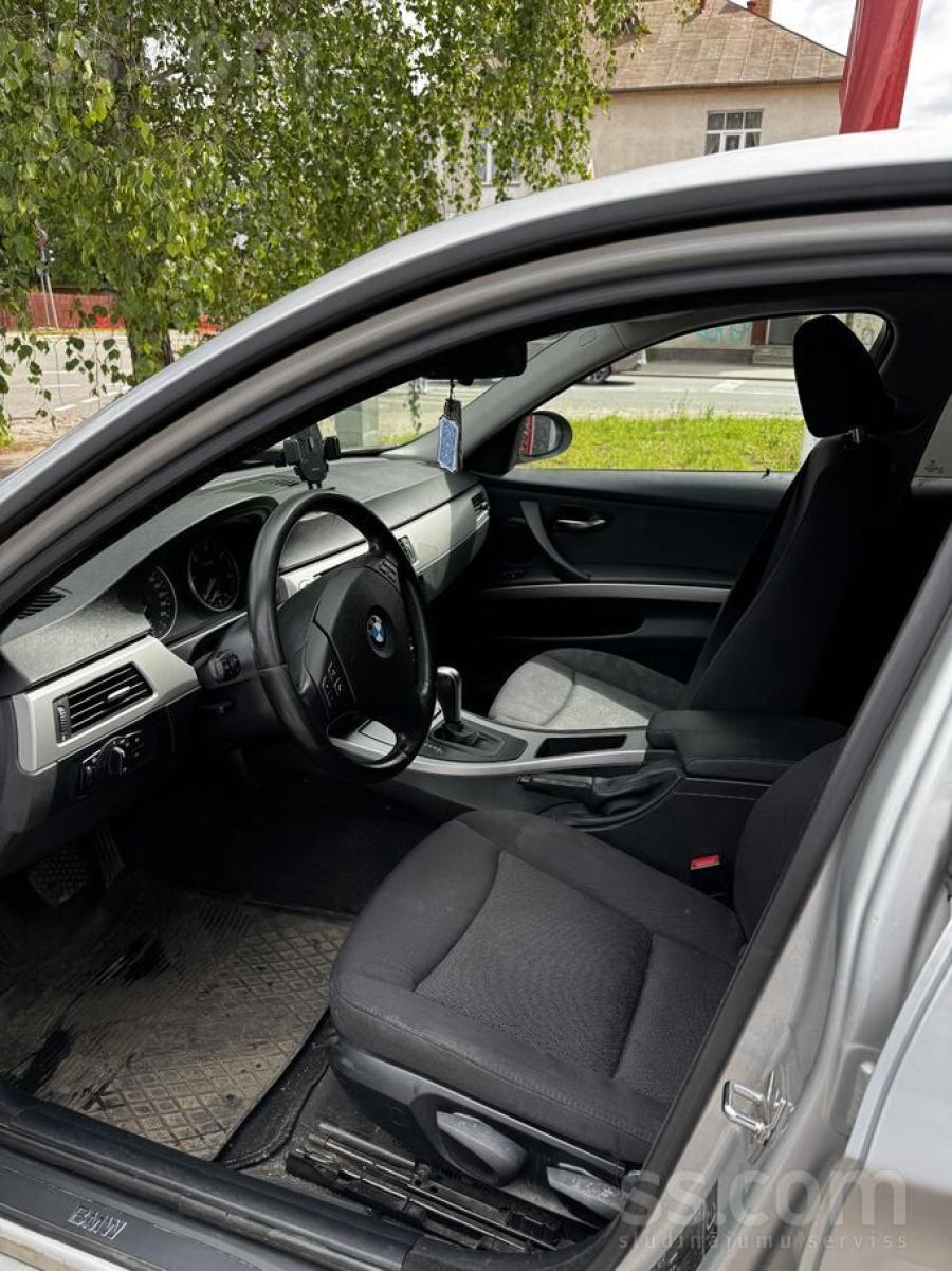 Pelēks BMW 320 2007 Rīga, ar dzinēja tilpumu 2.00 L un nobraukumu 313 tūkst. km par 3200 €, foto 10 vietnē AUTOMOTO.COM.LV