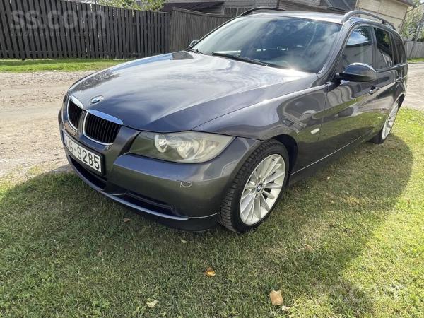 Grey BMW 320 2007 in Liepaja, with an engine capacity of 2.00 L and mileage of 347 thousand km for 2500 €, photo 5 on AUTOMOTO.COM.LV