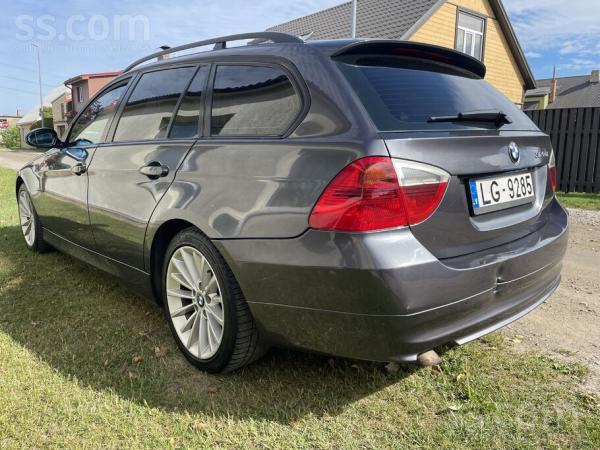 Grey BMW 320 2007 in Liepaja, with an engine capacity of 2.00 L and mileage of 347 thousand km for 2500 €, photo 6 on AUTOMOTO.COM.LV