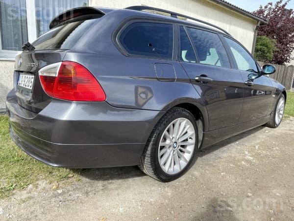 Grey BMW 320 2007 in Liepaja, with an engine capacity of 2.00 L and mileage of 347 thousand km for 2500 €, photo 8 on AUTOMOTO.COM.LV